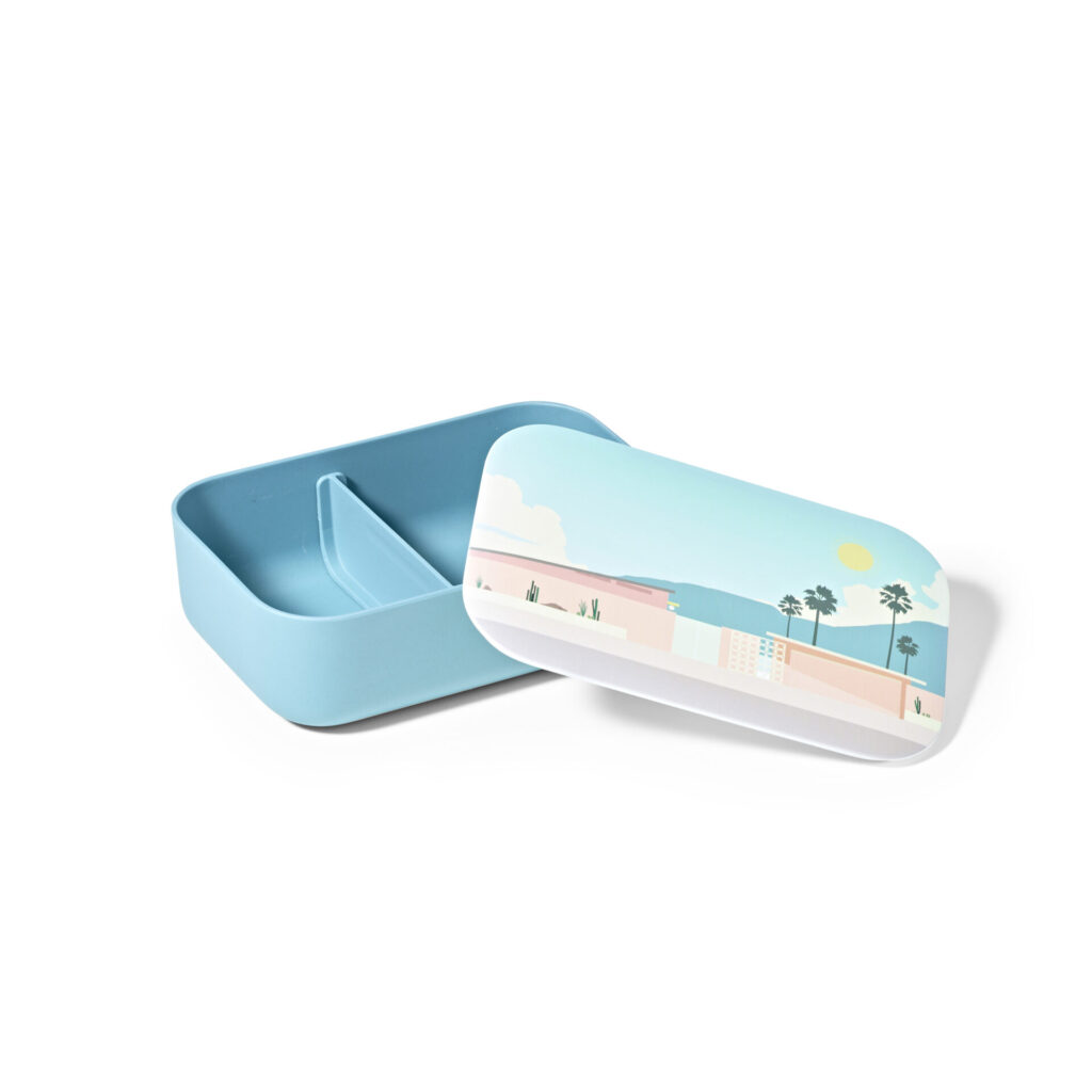 Nachhaltige Lunchbox: Bioloco Plant Lunchbox "Beach" für unterwegs ...